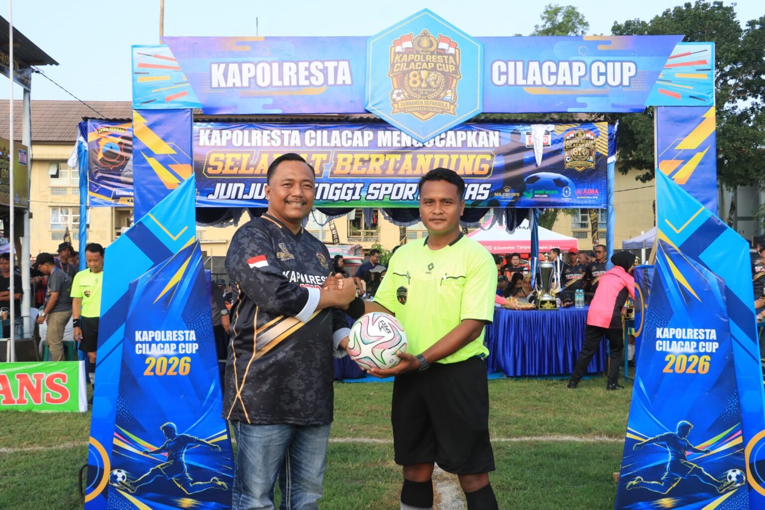 Kapolresta Cilacap Cup 2026 Resmi Bergulir, Ratusan Penonton Padati ...